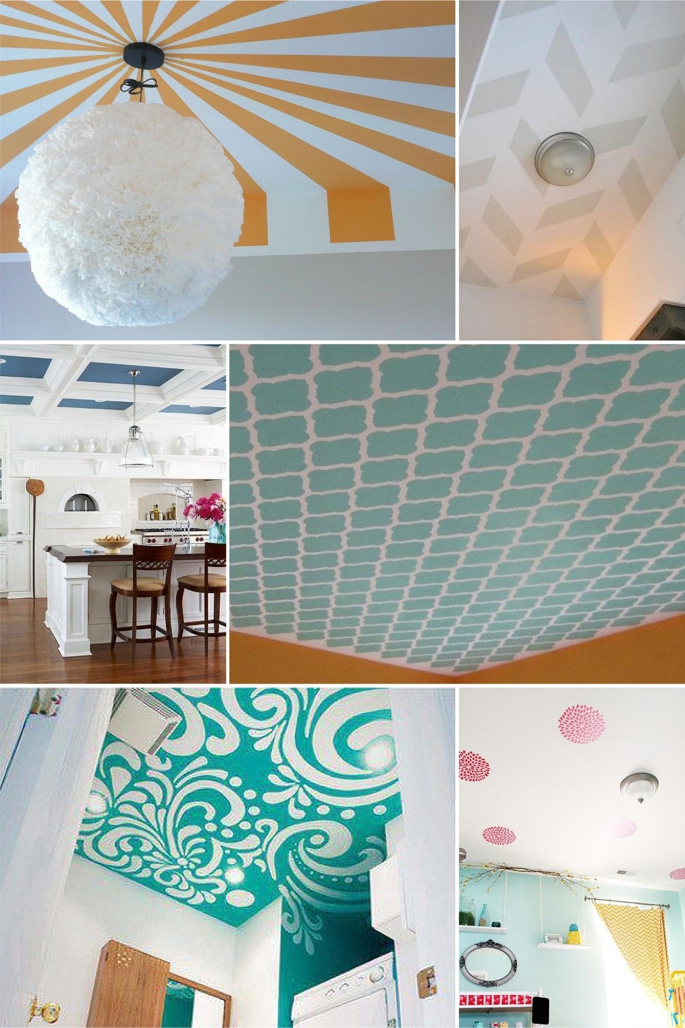 Ceiling Paint Design Images | Shelly Lighting