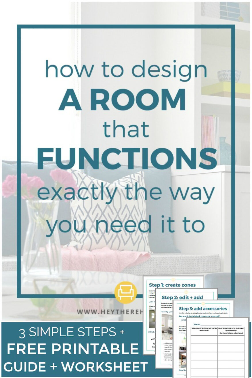 3 Easy Steps To Plan A Room That Functions The Way You Want