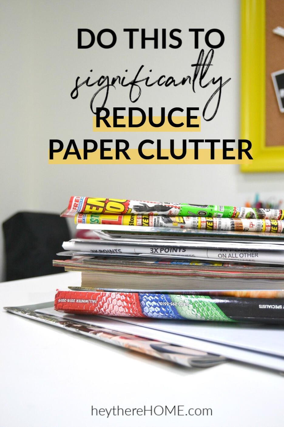Significantly Reduce Paper Clutter With These Easy Tips