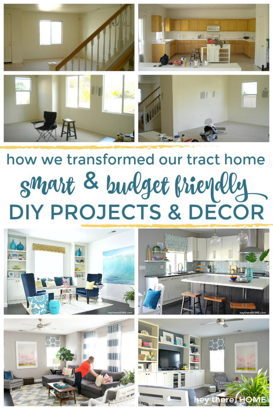 Tour Our Home & Our DIY Home Decor Projects - Hey There, Home