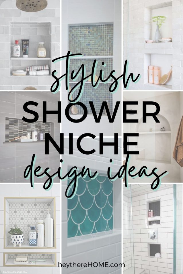 15 Pretty + Practical Shower Niche Ideas