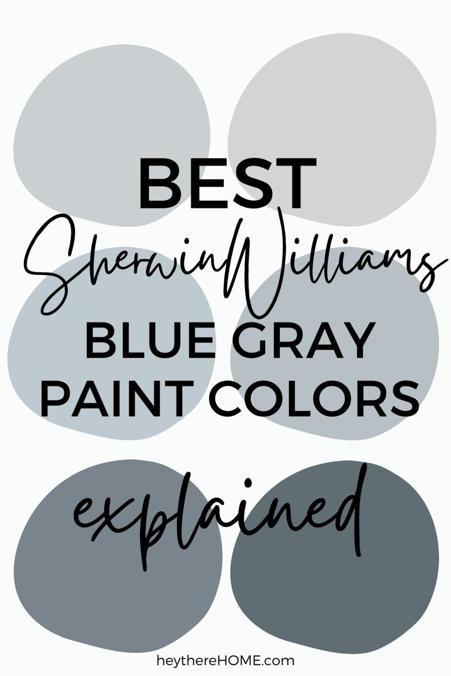 Popular Blue Gray Paint Colors For Your Home