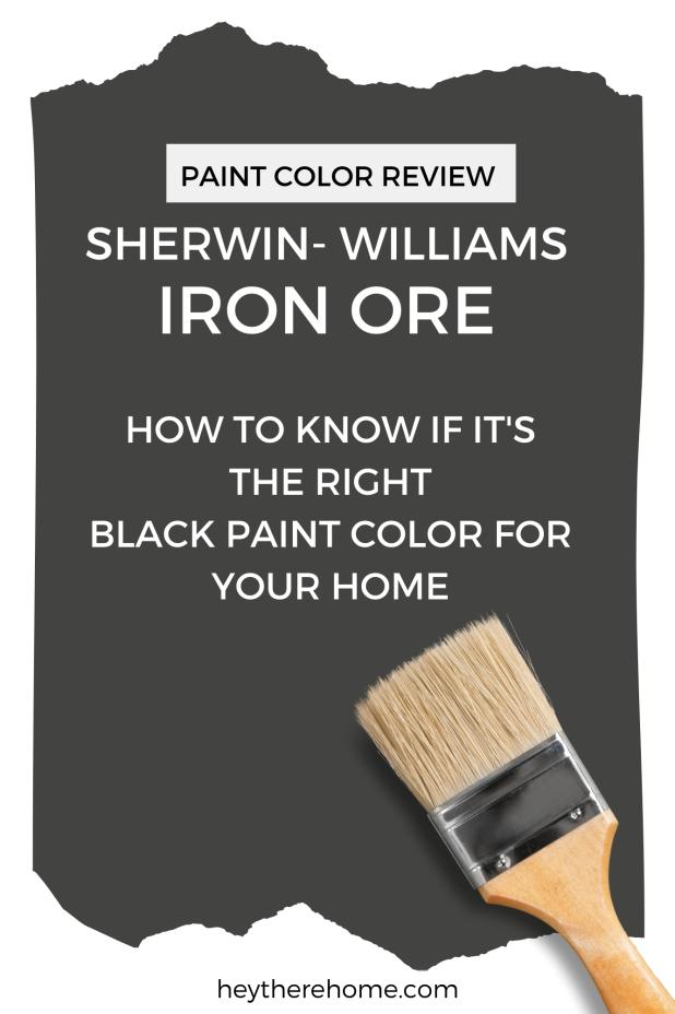 Iron Ore Sherwin Williams Review + Examples Of Where To Use It