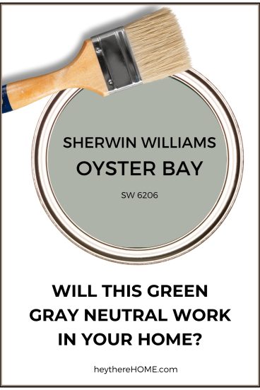 Sherwin Williams Oyster Bay - A Neutral Green Gray Paint Color