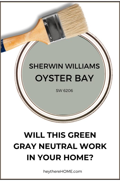 Sherwin Williams Oyster Bay - A Neutral Green Gray Paint Color