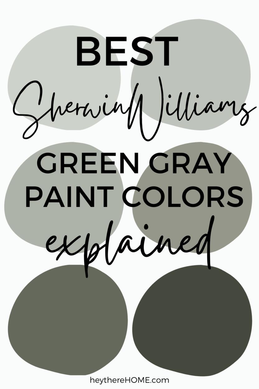 Gray Green Wall Paint Colors