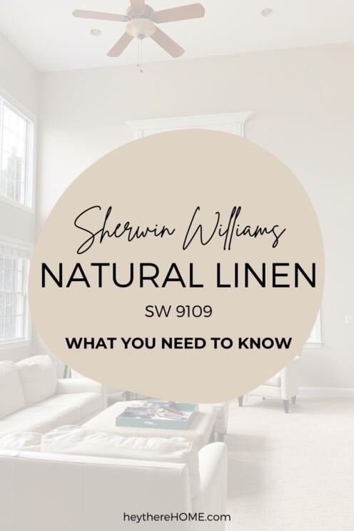 Sherwin Williams Natural Linen - A Complete Color Review