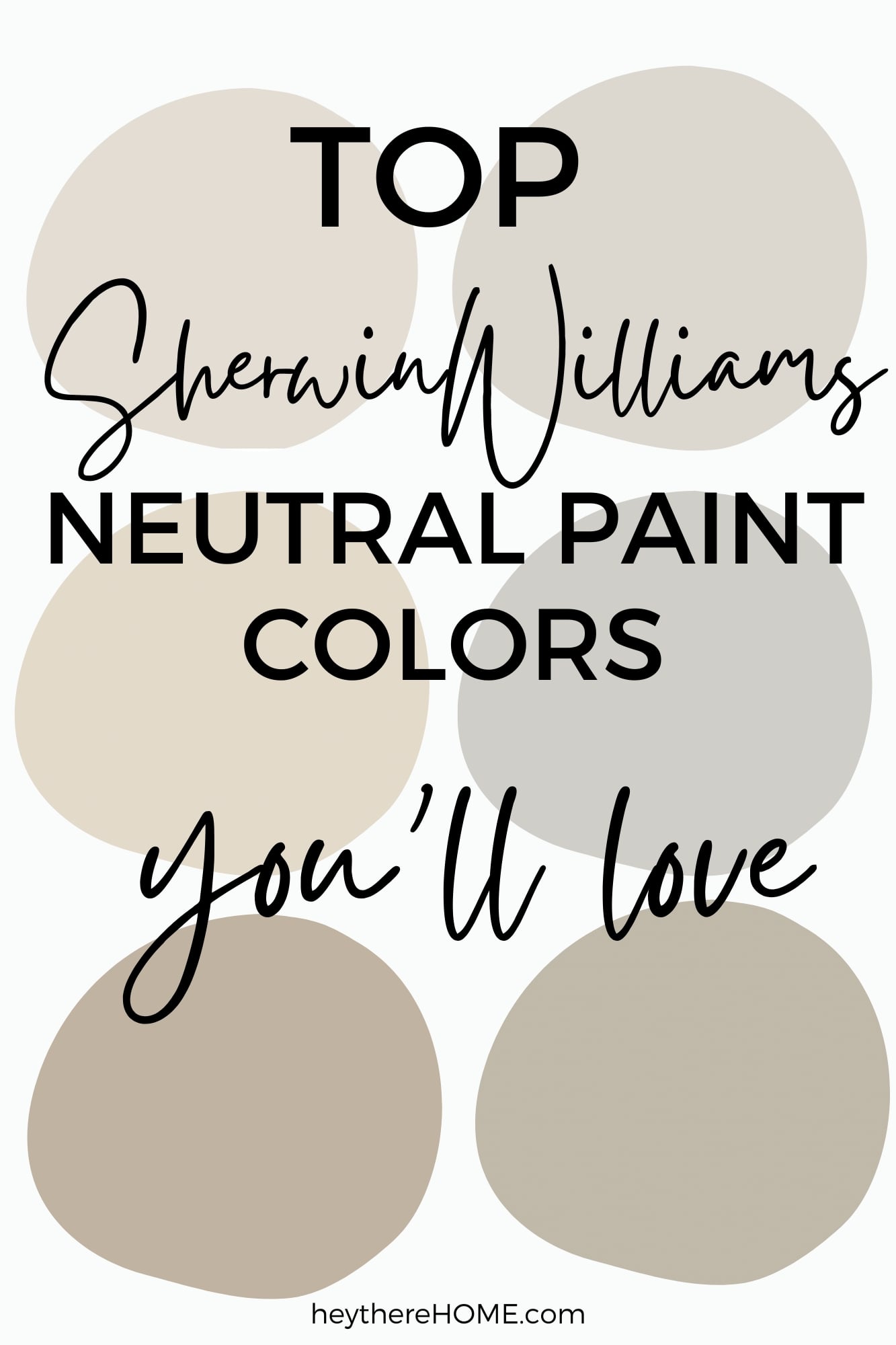 12 Popular Neutral Paint Colors For Your Home