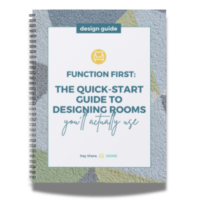 Free Room Design Workbook - Hey There, Home